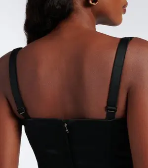 Dolce & Gabbana Satin Corset Dress