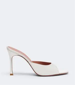 Amina Muaddi Alexa Satin Mules