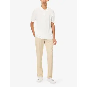 Sunspel Regular-fit Flat-front Stretch-cotton Chino Trousers