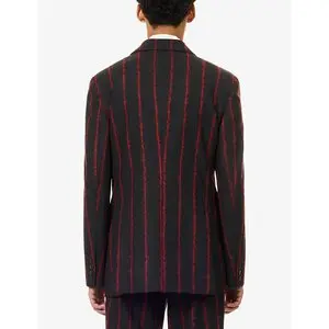 VIVIENNE WESTWOOD Captain Striped Wool Blazer