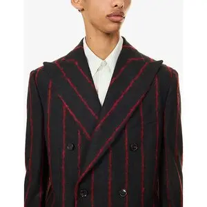 VIVIENNE WESTWOOD Captain Striped Wool Blazer