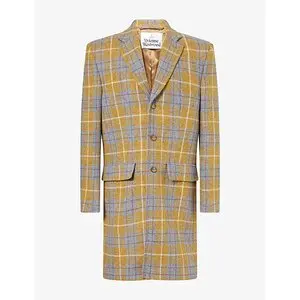 VIVIENNE WESTWOOD Huddersfield Check Wool Coat
