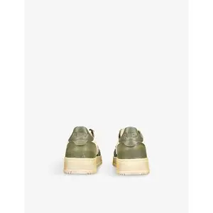 AUTRY Medalist Vintage Leather Trainers - White/comb