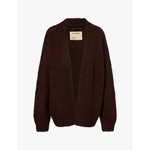 Frenckenberger Big Knit Wool-and-cashmere Cardigan - Americano