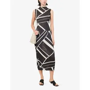 Issey Miyake Graphic Knit Top