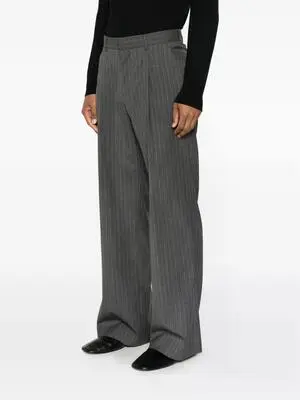 Sandro Pinstripe-pattern Pleated Trousers