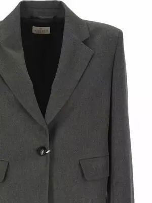 Marella Single-breasted Crop Blazer