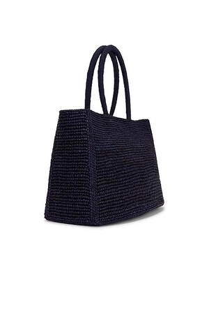 LIÉ STUDIO The Small Charlotte Raffia Bag