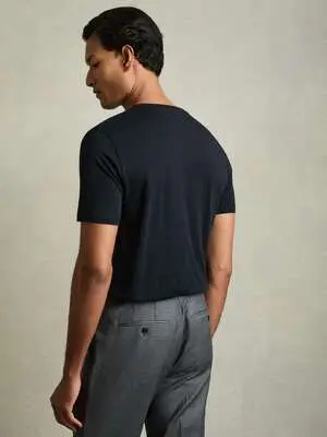 REISS Bless Pack Cotton Crew-neck Tailored-fit T-shirts-pack