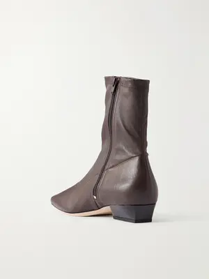 Staud Wally Leather Ankle Boots