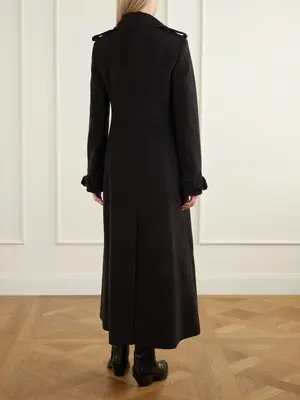 Gabriela Hearst Houstt Double-breasted Cashmere-corduroy Coat