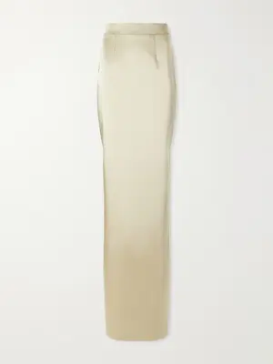 ILKYAZ OZEL Sirena Satin Maxi Skirt