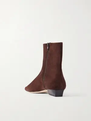 Staud Wally Suede Ankle Boots