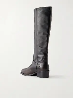 Staud Brooklyn Leather Knee Boots