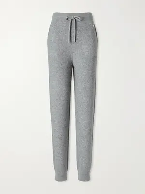 Victoria Beckham Wool And Cashmere-blend Track Pants