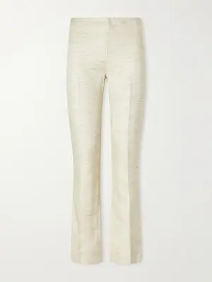 LIBEROWE Lilian Twill Straight-leg Pants