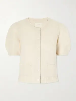DÔEN Alesia Cashmere Cardigan - Neutrals