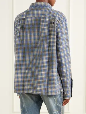 Ralph Lauren Matlock Camp Checked Cotton-twill Shirt