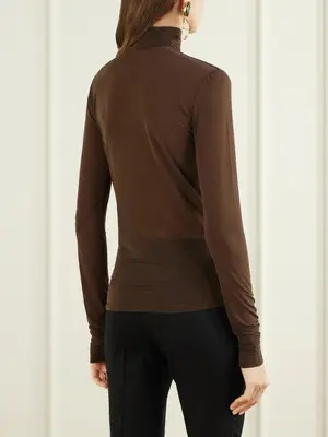 Saint Laurent Crepe De Chine Top