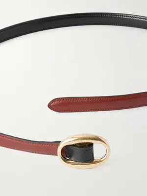 Saint Laurent Skinny Leather Belt