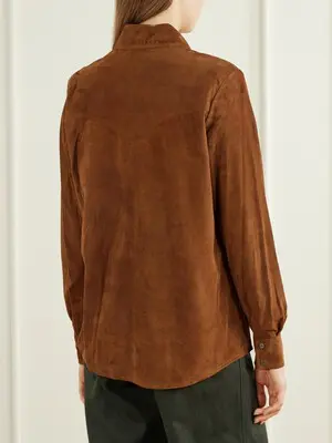 TWP Suede Shirt Jacket