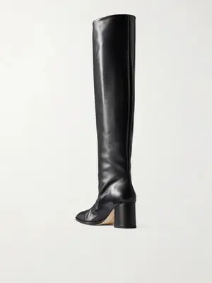 AeydĒ Almut Patent Leather Knee Boots