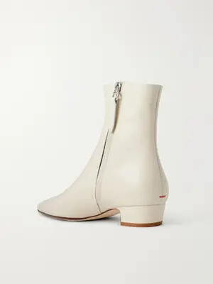 AeydĒ Lila Leather Ankle Boots