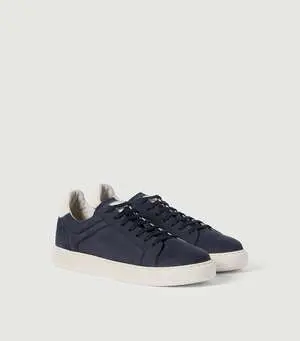 Brunello Cucinelli Suede Lace-up Sneakers
