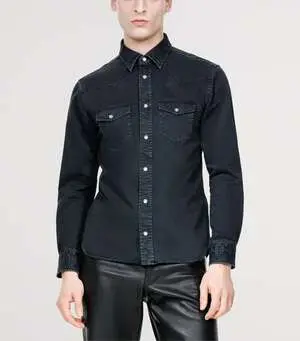 TOM FORD Denim Western Shirt