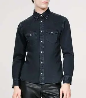 TOM FORD Denim Western Shirt