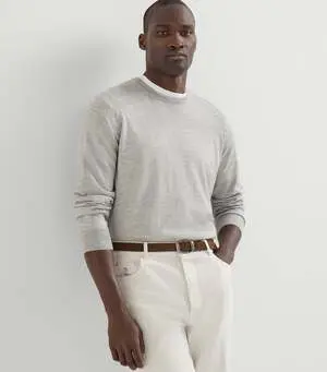 Brunello Cucinelli Cashmere-silk Crew-neck Sweater