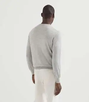 Brunello Cucinelli Cashmere-silk Crew-neck Sweater
