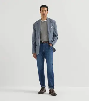 Brunello Cucinelli Cashmere-silk Crew-neck Sweater