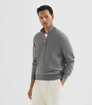 Brunello Cucinelli Cashmere Quarter-zip Sweater