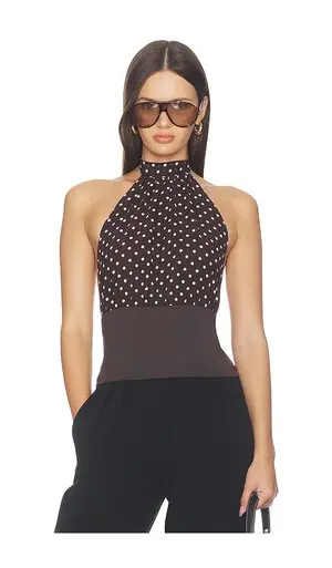 MORE TO COME X Blake Evin Justina Halter Top In . Also - Multi