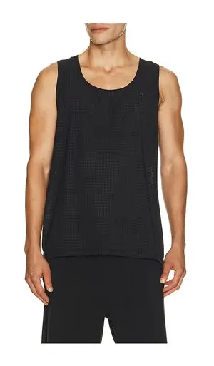TRIBE AND TRUE Rapha Ref Tank Top - Black