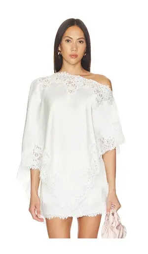 LOVERS AND FRIENDS X Blake Evin Bruna Cape Top In . Also - Ivory