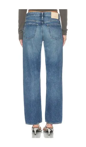 Moussy Vintage Wheeling Straight Low Jeans In . Also