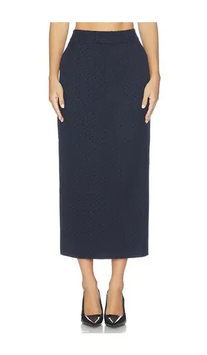 MAUDE CLUB Bella Skirt - Navy