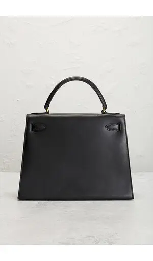 FWRD RENEW Hermes 1976 Box Kelly 28 Handbag