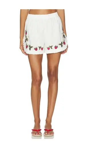 Sea Calla Strawberry Shorts In . Also - Cream