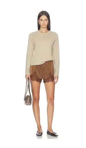 Rails Cotton Cashmere Long Sleeve Tee In . Also