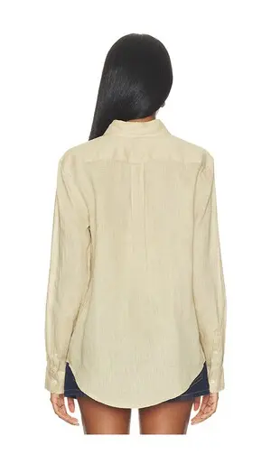Polo Ralph Lauren Linen Button Front Shirt In . Also