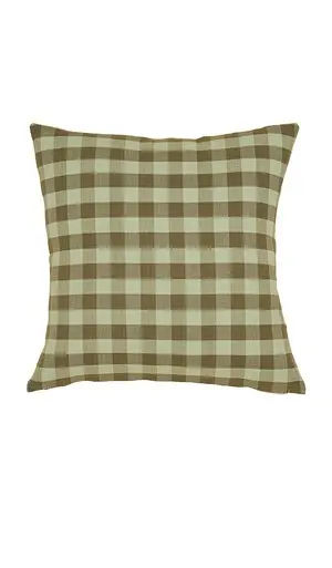 HAWKINS NEW YORK HAWKINS NEW YORK Essential Gingham Pillow Olive