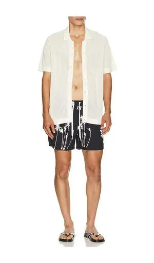 DUVIN DESIGN Hurricane Palm Swim Short