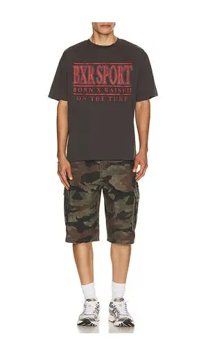 BORN X RAISED University Tee In . Also