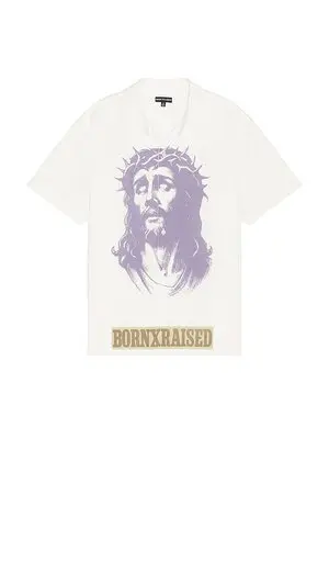 BORN X RAISED Salvation Button Up In . Also