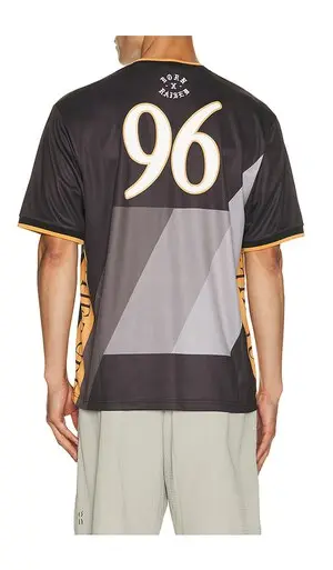 BORN X RAISED Crest Soccer Jersey In . Also
