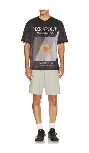 BORN X RAISED Crest Soccer Jersey In . Also