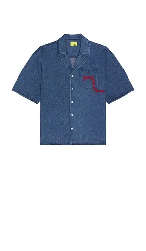 DIET STARTS MONDAY Dropoff Button Up Shirt